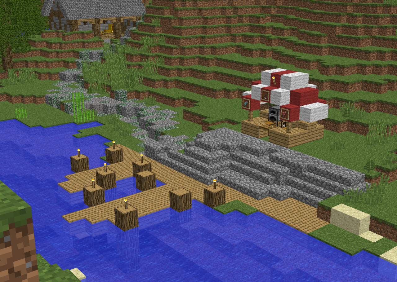 "Farmlands" - 8 Player Survival Games Map by IvanChristie Minecraft Map
