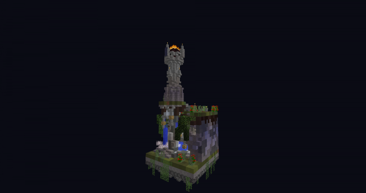 mystic medieval fire monument [ chunk challenge: Solo Build Contest ...