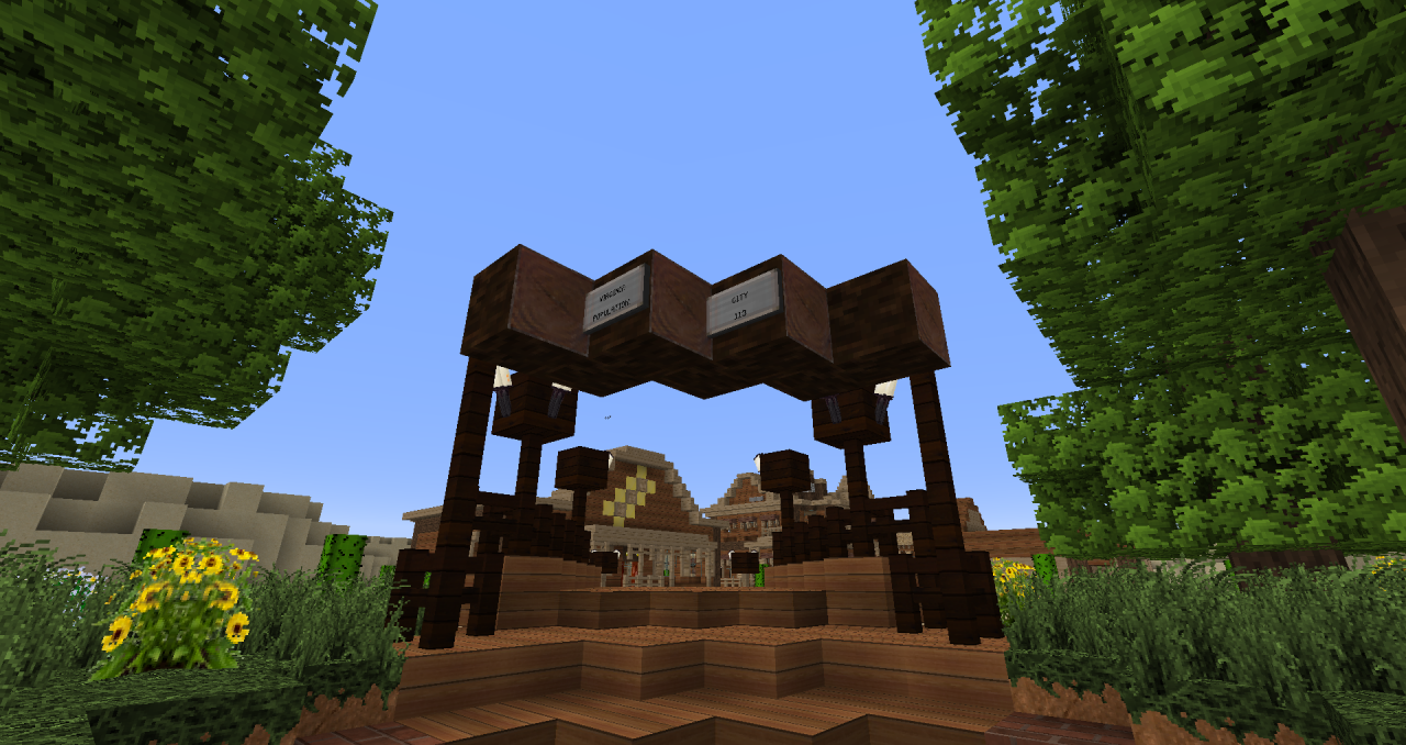 Americana Theme Park Minecraft Map