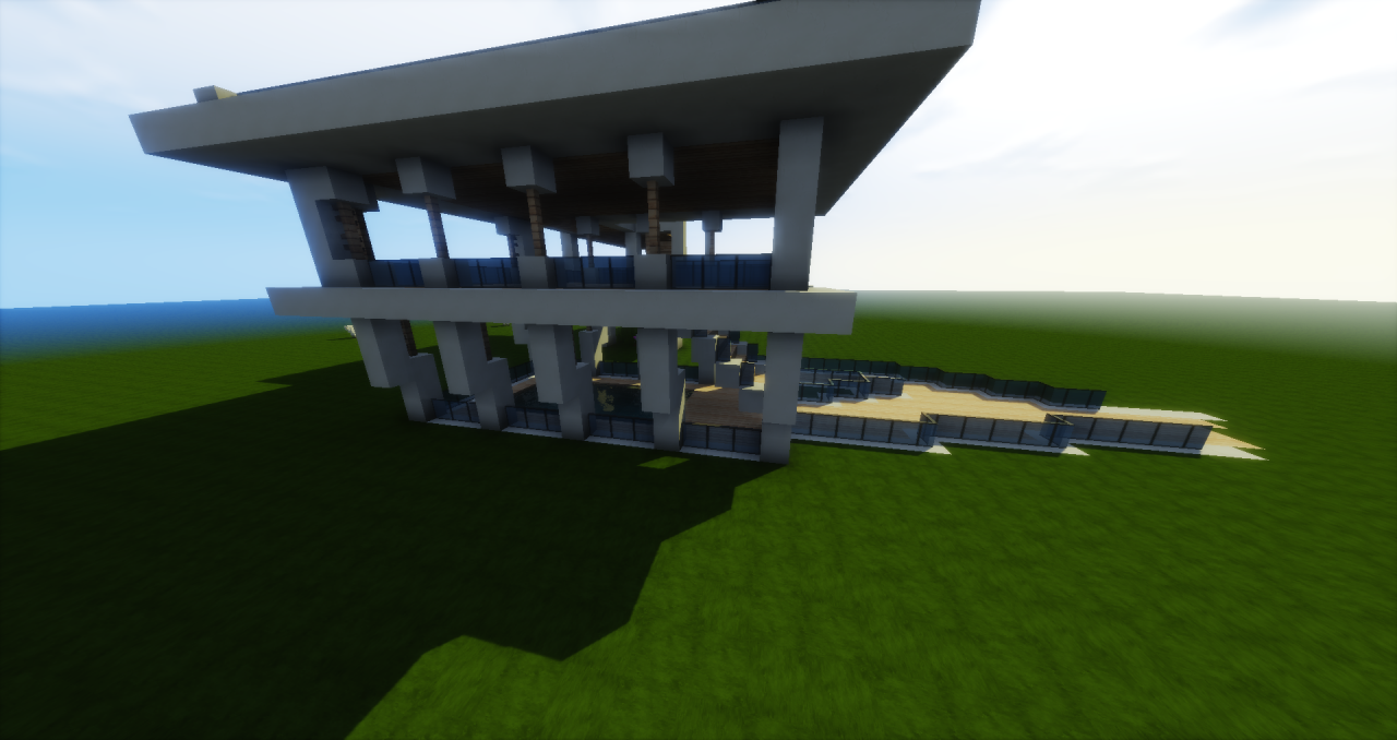 Modern House #3 (with schematic) Minecraft Map