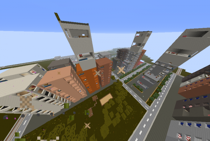 Minecraft City Minecraft Map