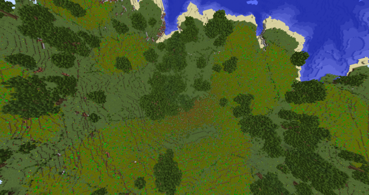 ⭐Desiria's lands⭐ - 【Environmental Terrain Map】 1# HebaraMC Minecraft Map