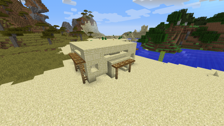 Small Desert House Minecraft Map