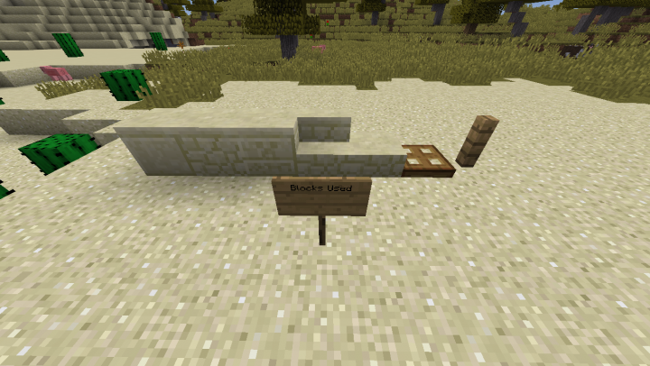 Small Desert House Minecraft Map