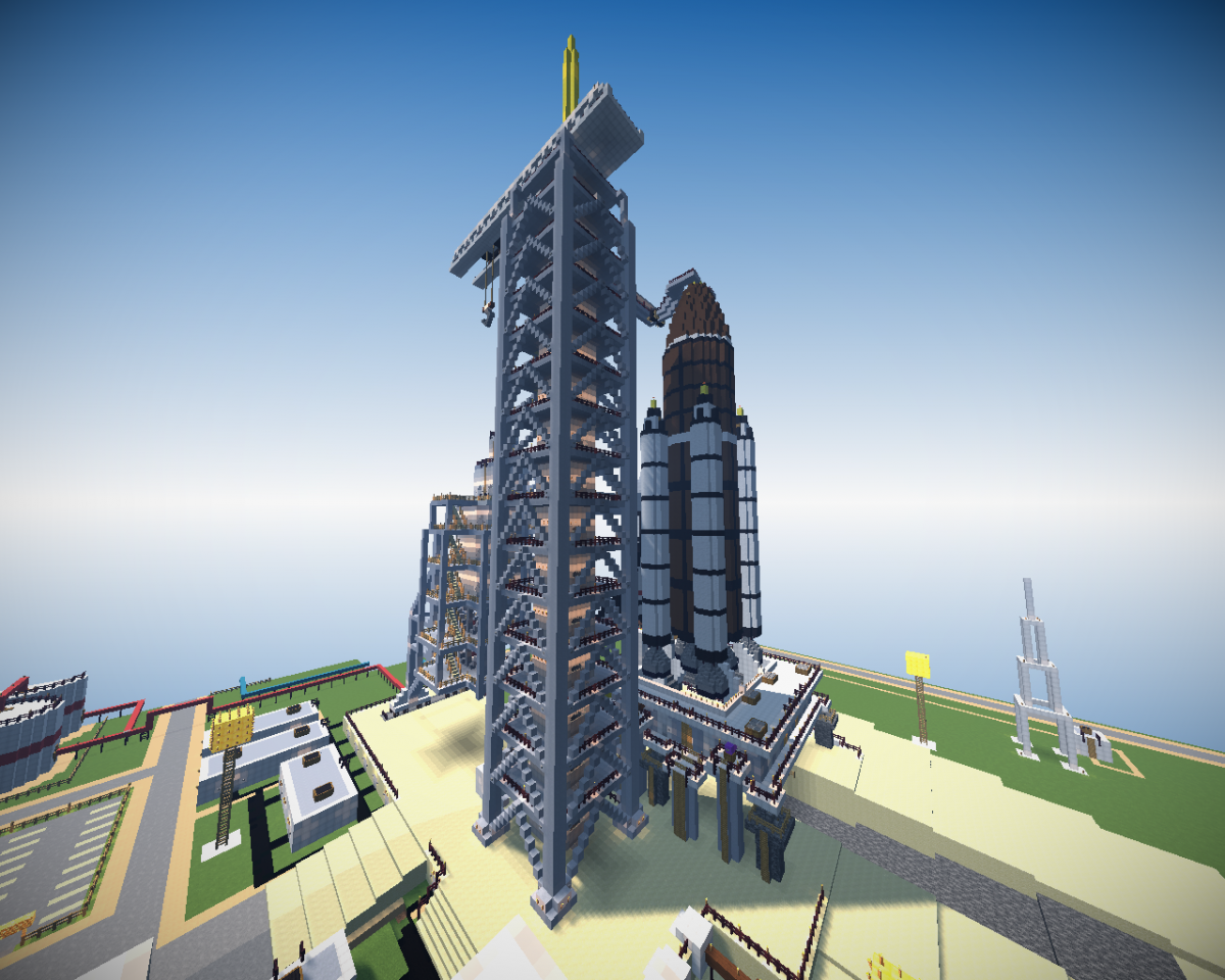 SPACE CENTER - Launch Complex No.1 Part 4 Minecraft Map