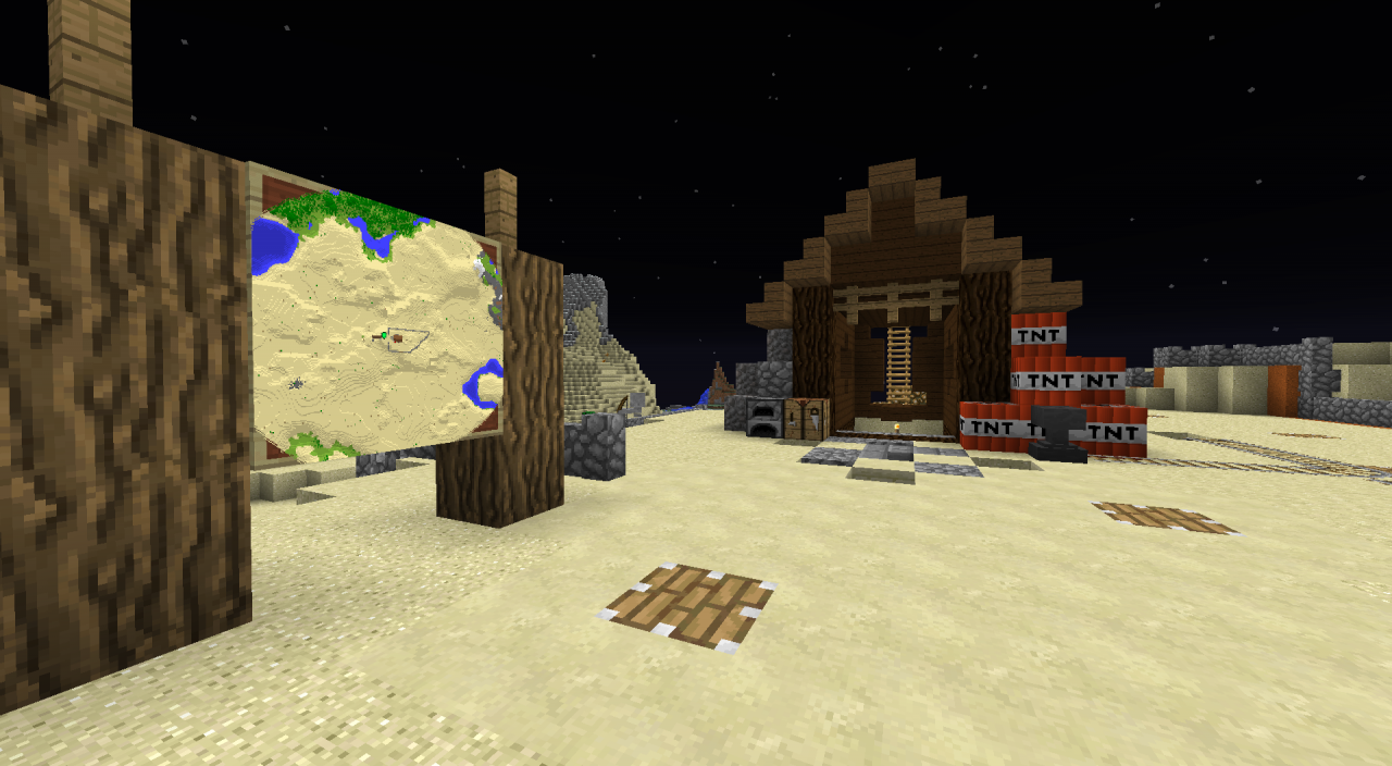 Miner Spawn Minecraft Map
