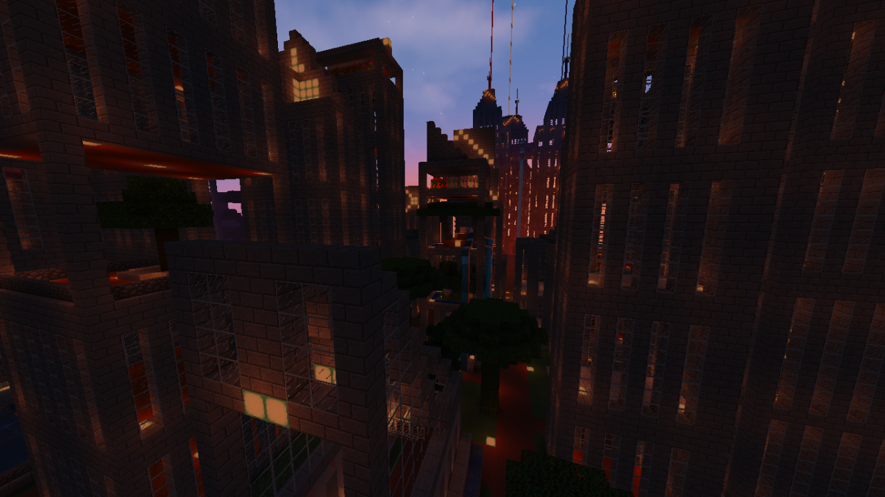 Tri-Tower (cancelled) Minecraft Map