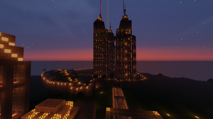Tri-Tower (cancelled) Minecraft Map