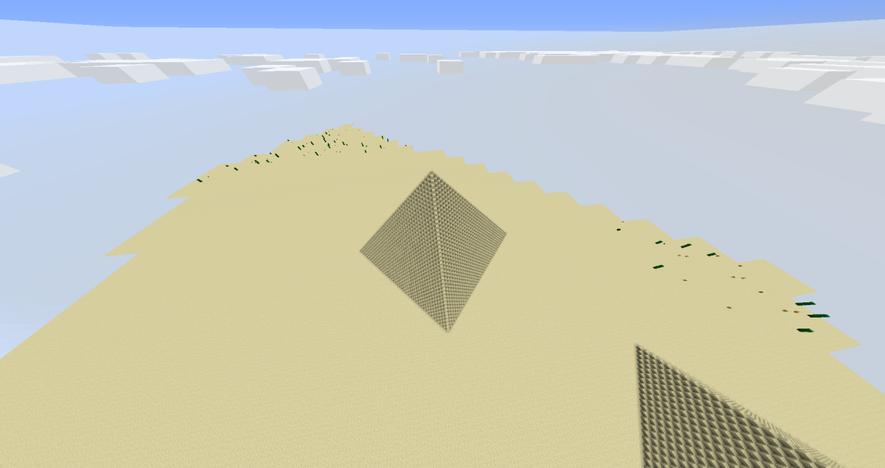 The Grat Pyramids Of Giza Minecraft Map