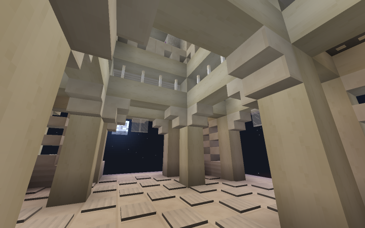A Chunk Of Ivory: solo build contest Minecraft Map