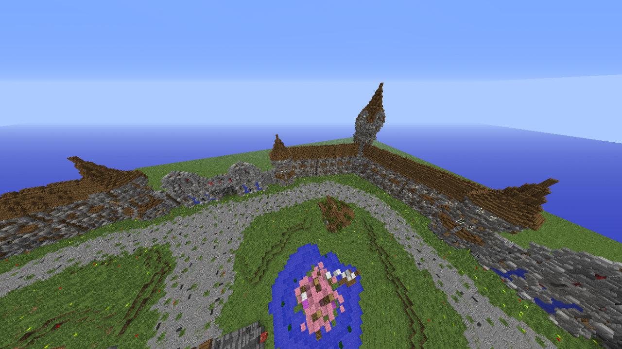 Medieval Hub ( Big ) Minecraft Map