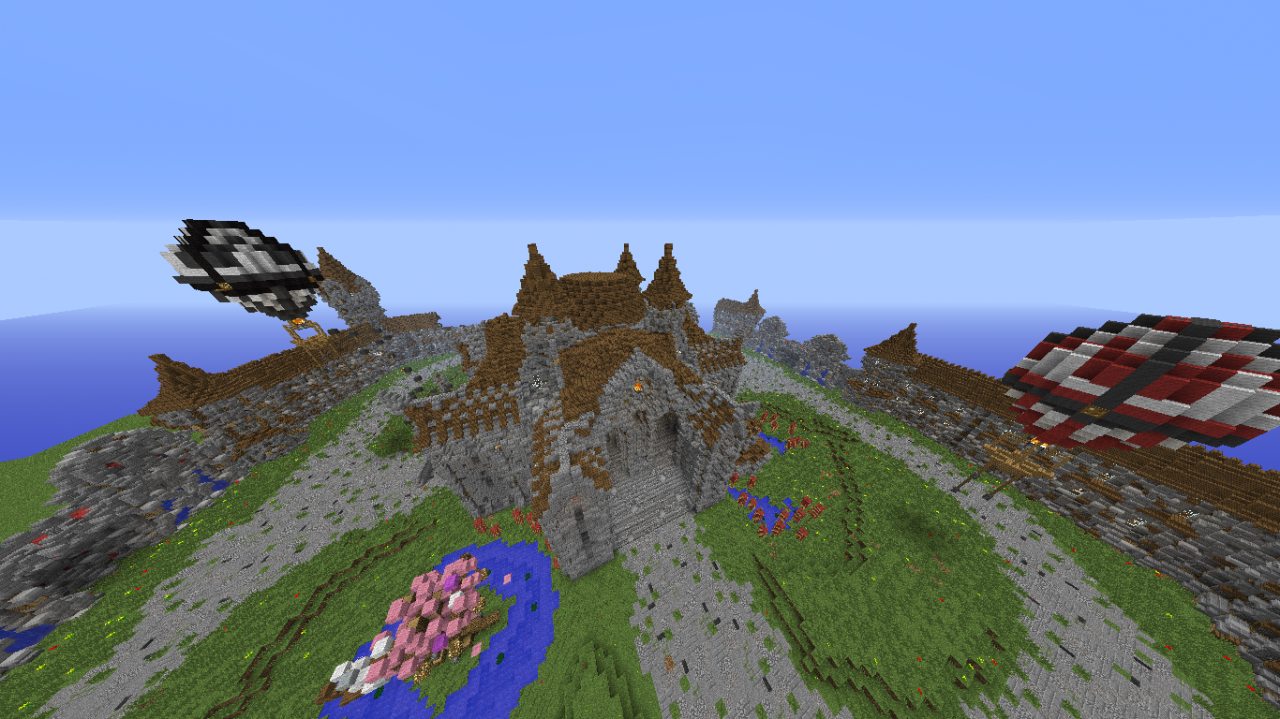 Medieval Hub ( Big ) Minecraft Map