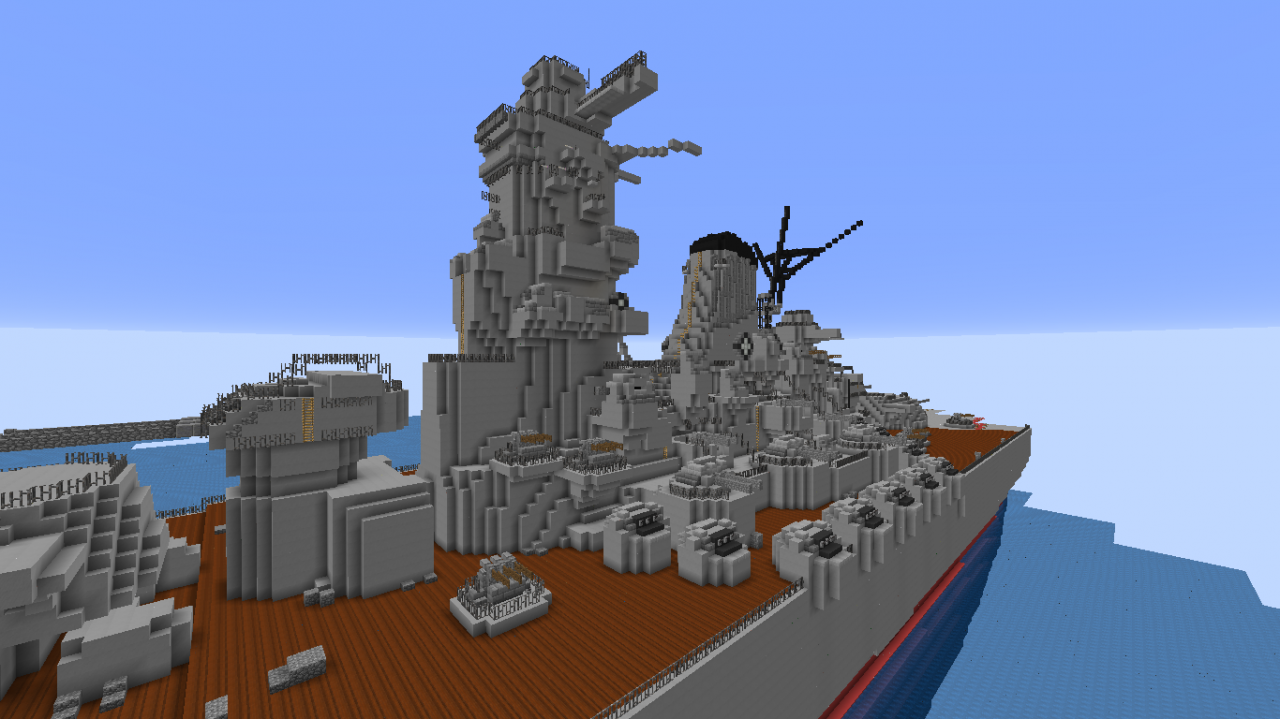 IJN Yamato Minecraft Map