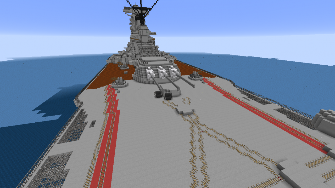 IJN Yamato Minecraft Map