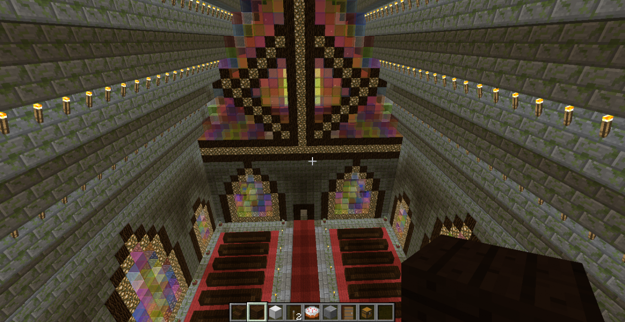 illuminated church Minecraft Map