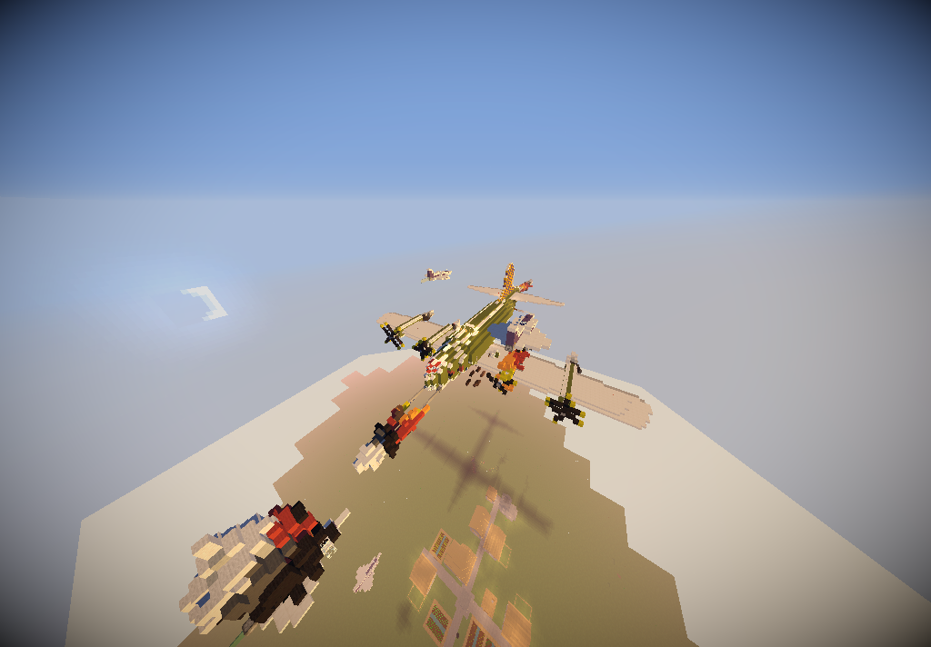 Bombing | Air Fight Scenes by ItsWooouh | Part (1) Minecraft Map