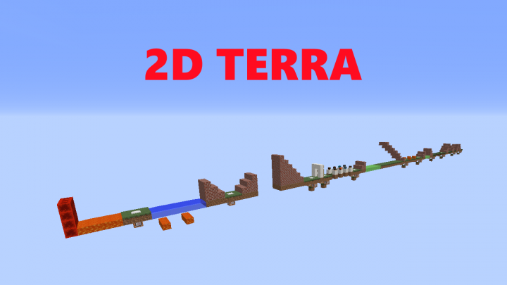 2D TERRA Minecraft Map