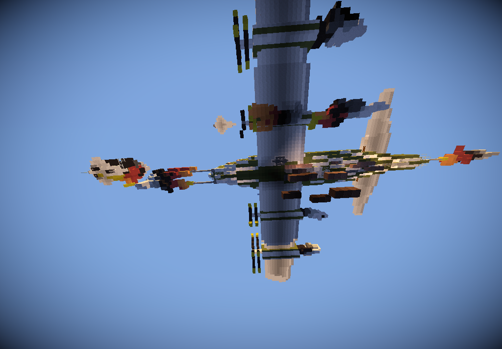 Bombing | Air Fight Scenes by ItsWooouh | Part (1) Minecraft Map