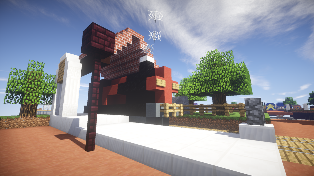 Paper Mario 64 Project - Toad Town Minecraft Map