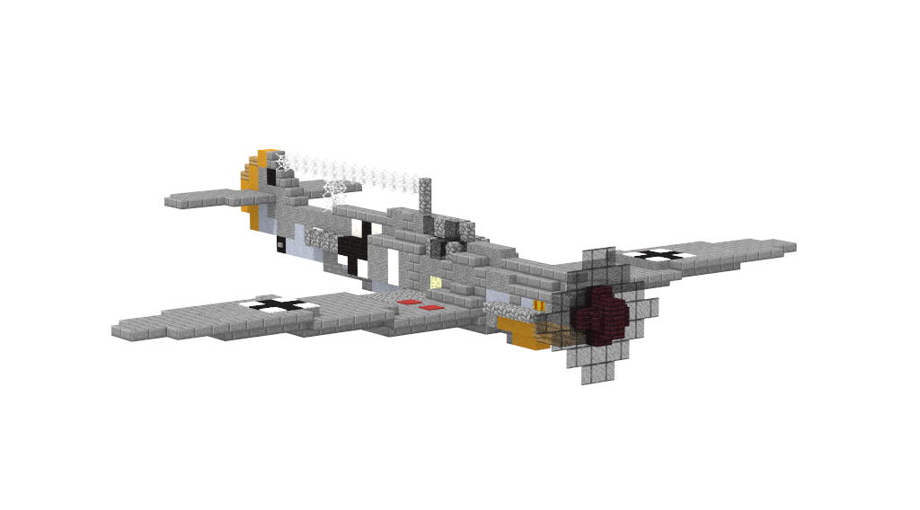 Messerschmitt Bf-109 F (4:1) Minecraft Map
