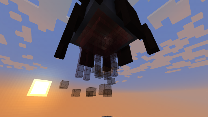 Modern Rocketship [chunk challenge] Minecraft Map