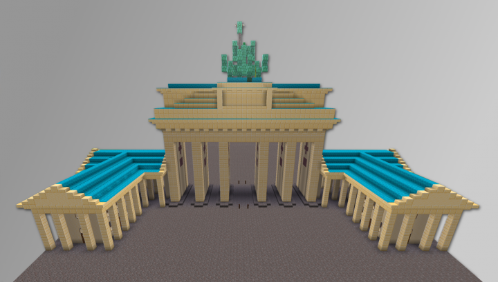Brandenburger Tor Minecraft Map