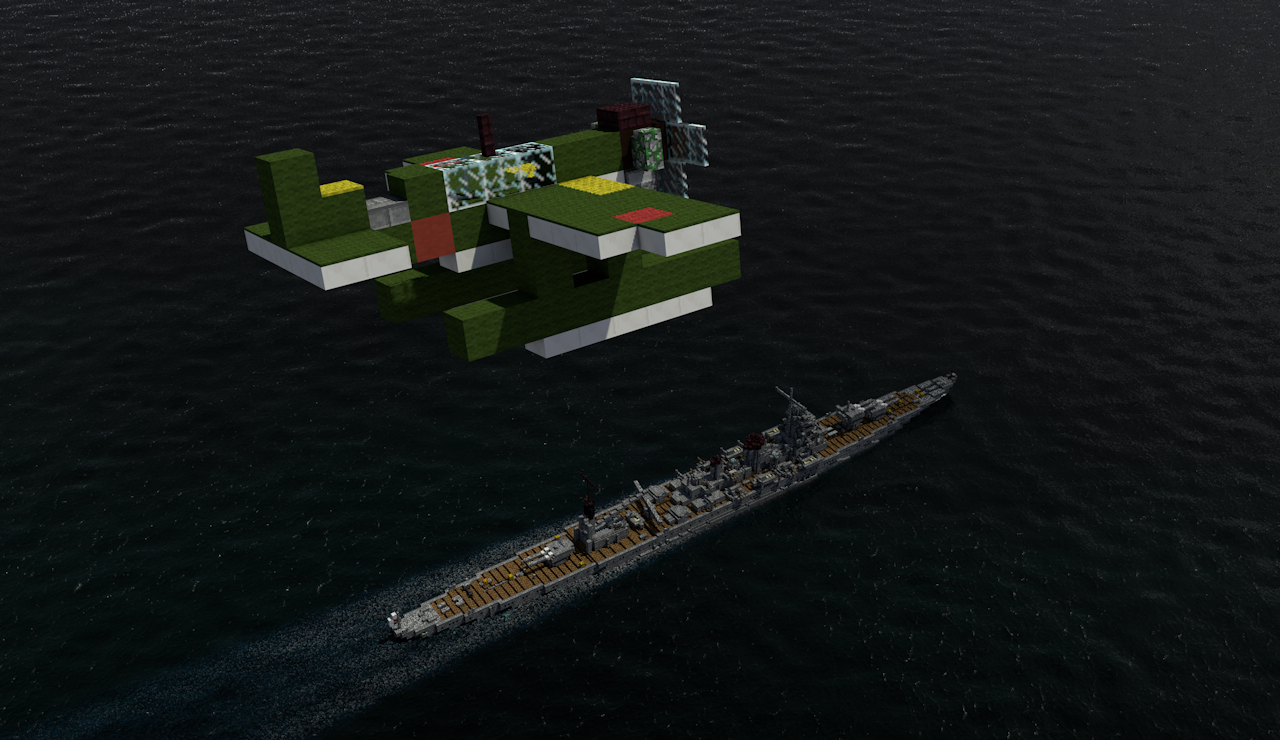 IJN CA Furutaka Minecraft Map