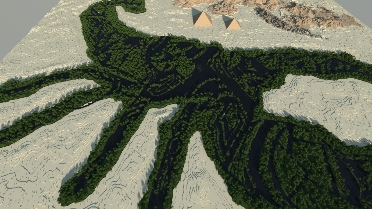 [Landscape] Scorpio Desert Oasis Minecraft Map