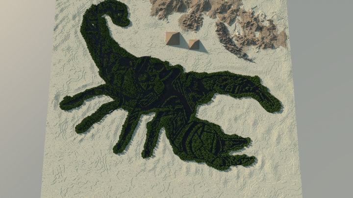 [Landscape] Scorpio Desert Oasis Minecraft Map