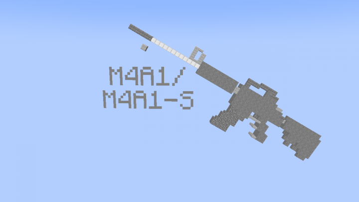M4A1 Carbine Schematic Rig Minecraft Map