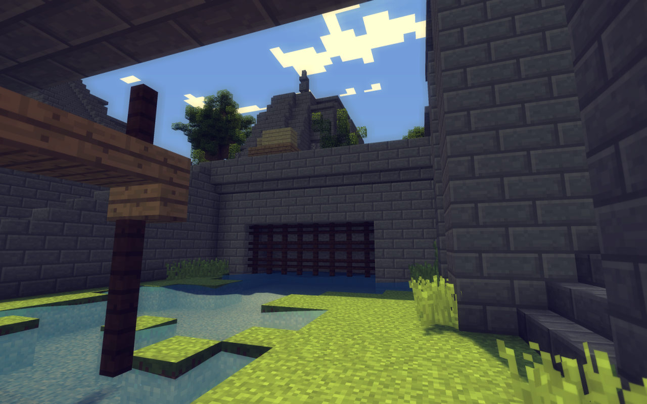 CS de_aztec Re-Creation Minecraft Map