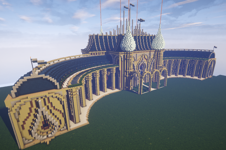 Eremon E Dei - A sandstone palace Minecraft Map