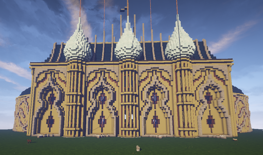 Eremon E Dei - A sandstone palace Minecraft Map