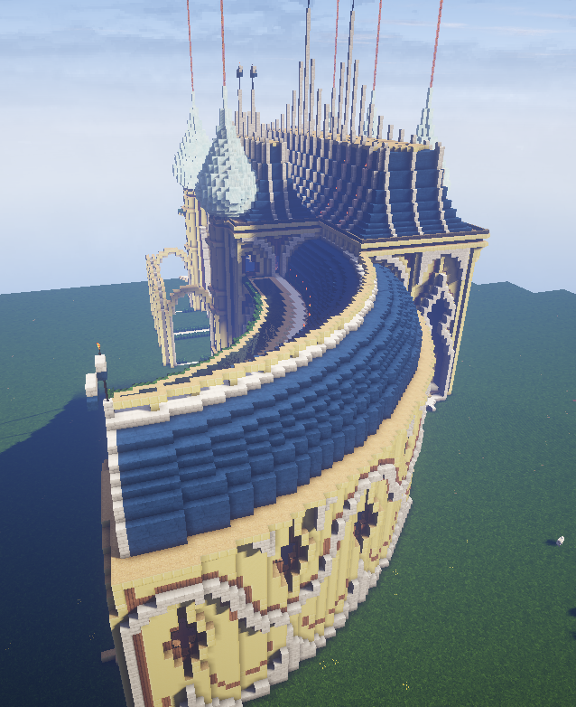 Eremon E Dei - A sandstone palace Minecraft Map