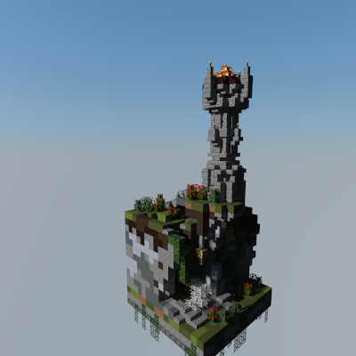 mystic medieval fire monument [ chunk challenge: Solo Build Contest ...