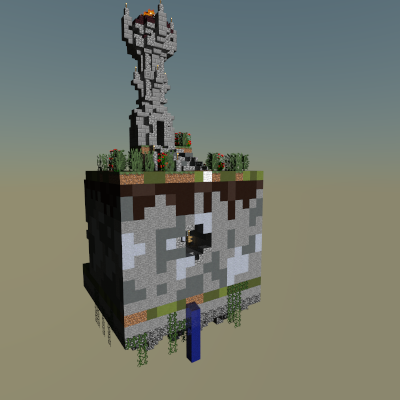 mystic medieval fire monument [ chunk challenge: Solo Build Contest ...