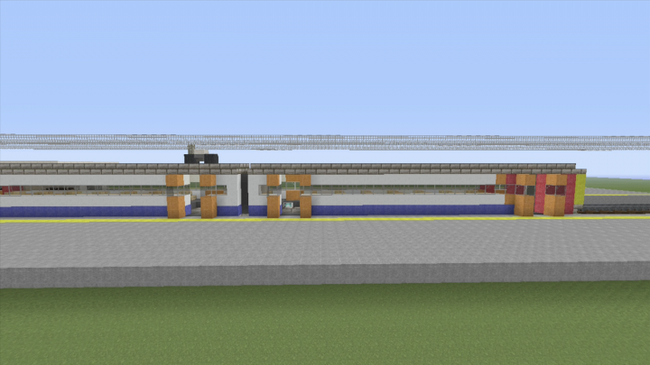 East Midlands class 158 super sprinter train Minecraft Map