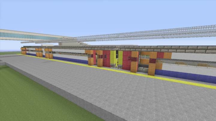 East Midlands class 158 super sprinter train Minecraft Map