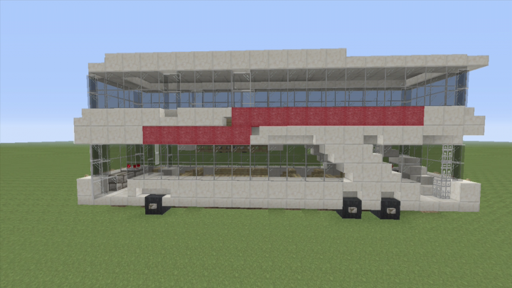 Modern Double decker bus Minecraft Map