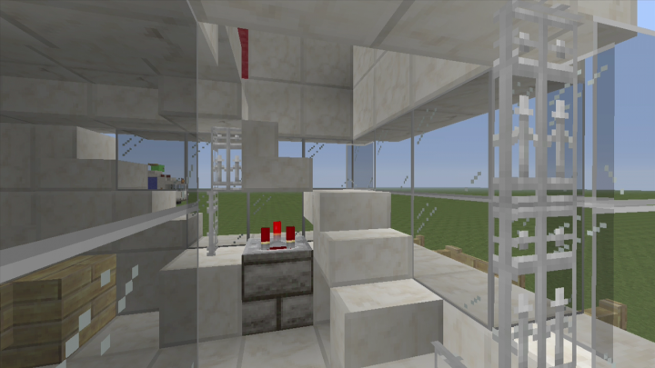 Modern Double decker bus Minecraft Map
