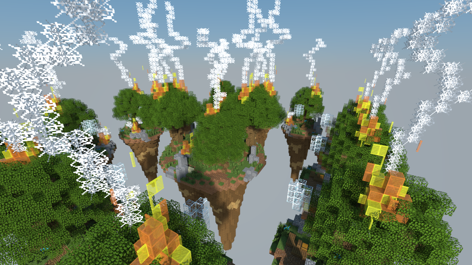 Burning Trees Minecraft Map
