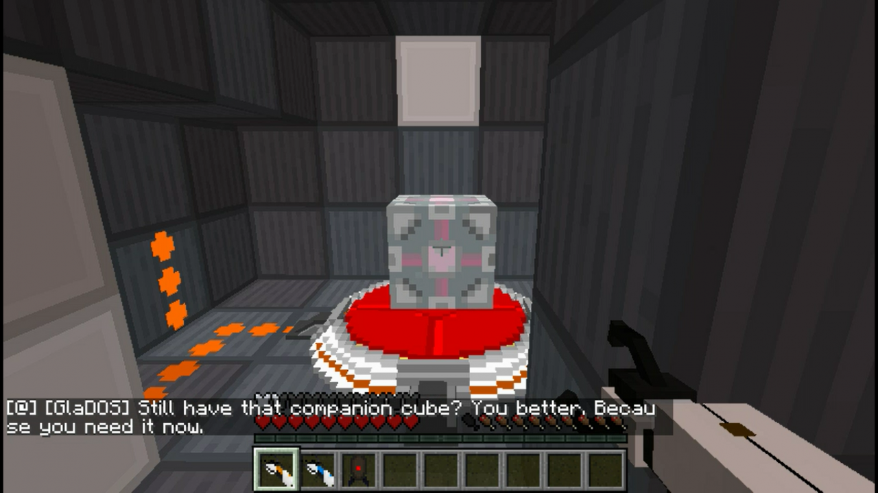 Portal Rebooted Minecraft Map