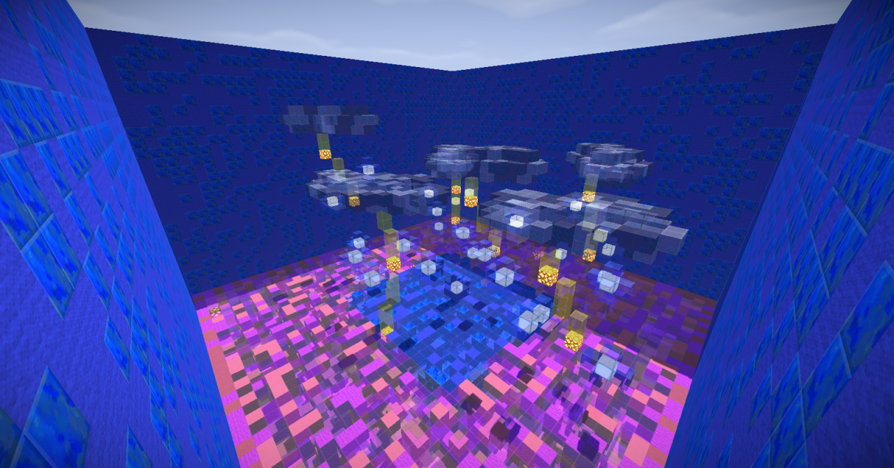 Storm - A Psychedelic Concept-Based Maze Minecraft Map