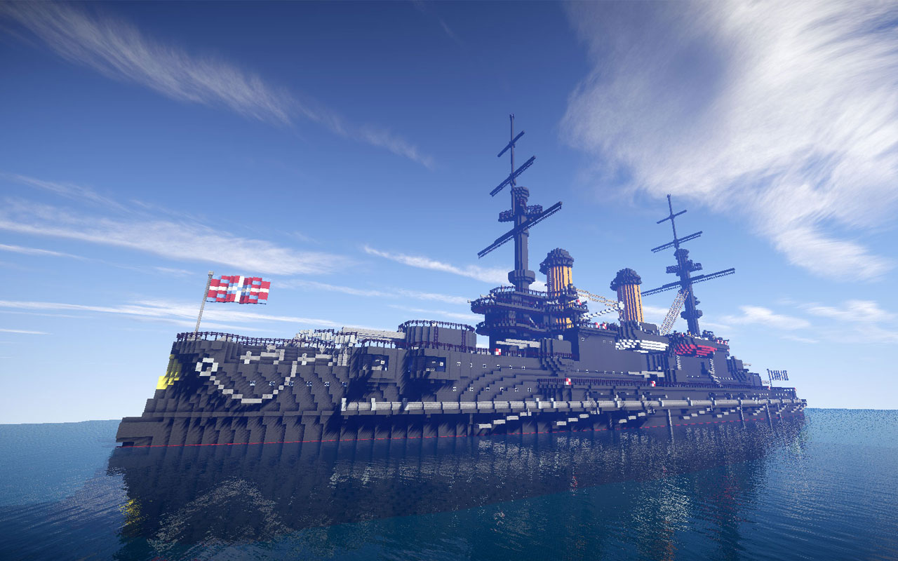 Borodino-class battleship Minecraft Project