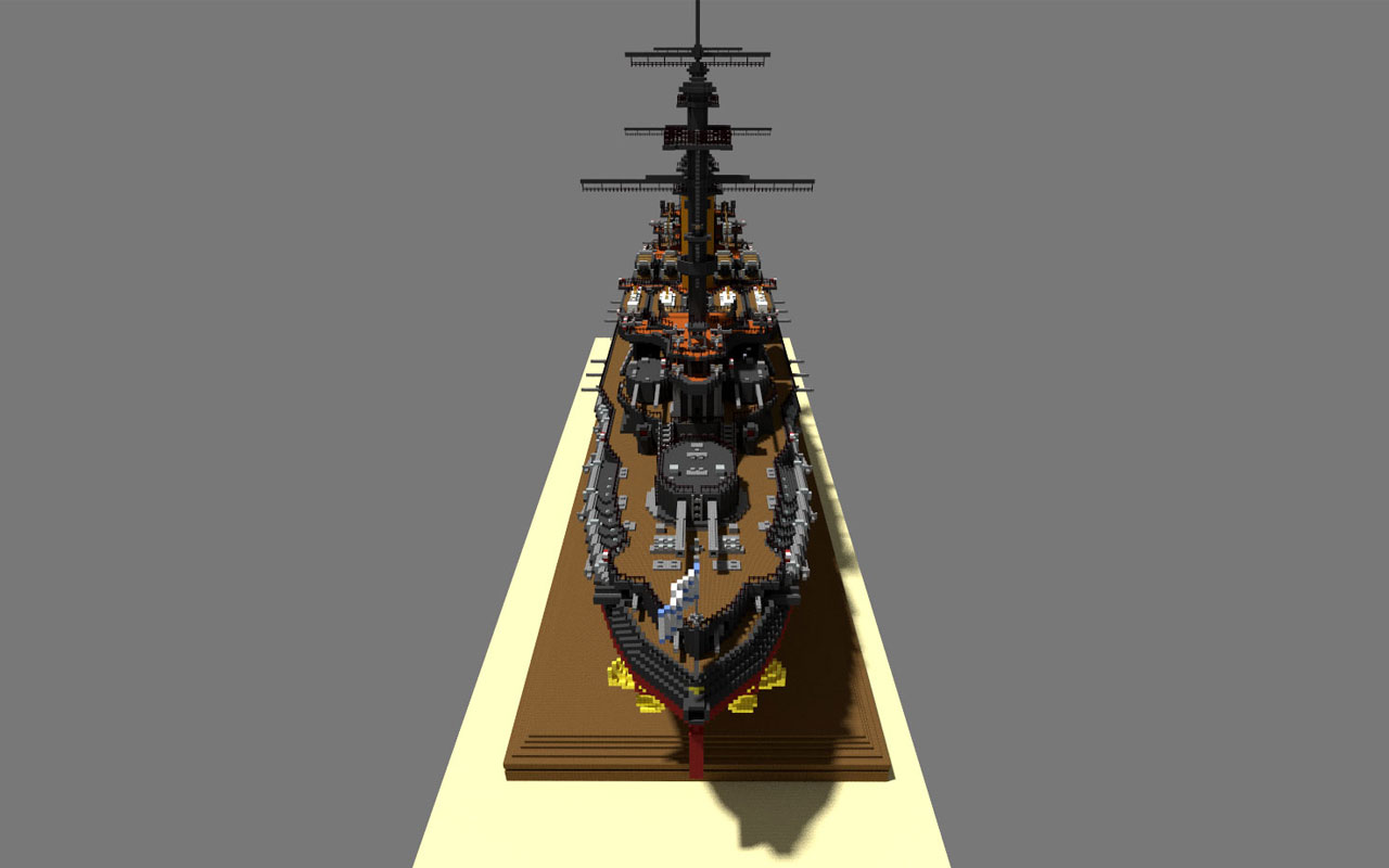 Borodino-class battleship Minecraft Map