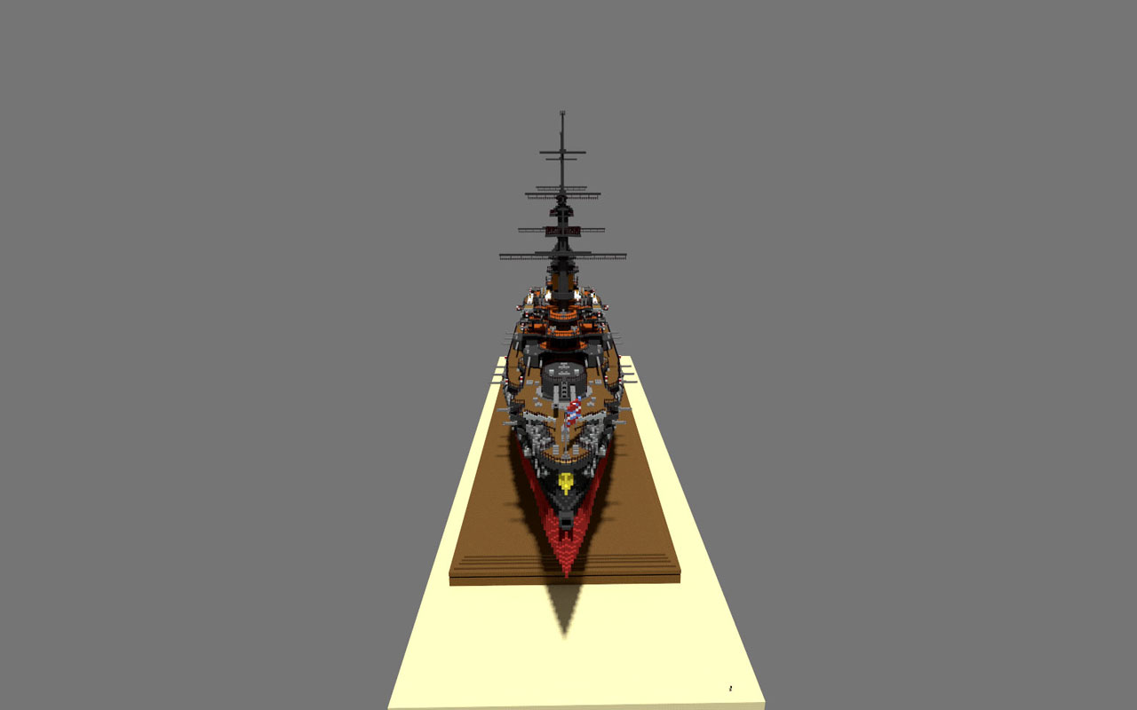Borodino-class battleship Minecraft Map