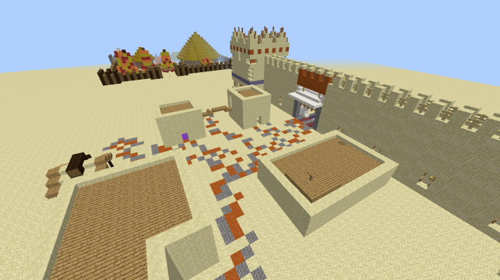 Desert Village Minecraft Map
