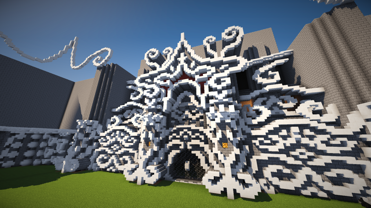 Fantasy Palace Mega Build Progress + DOWNLOAD Minecraft Map