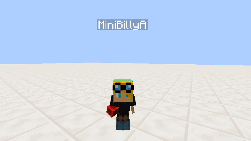 Mini players in a few simple commands! Minecraft Map