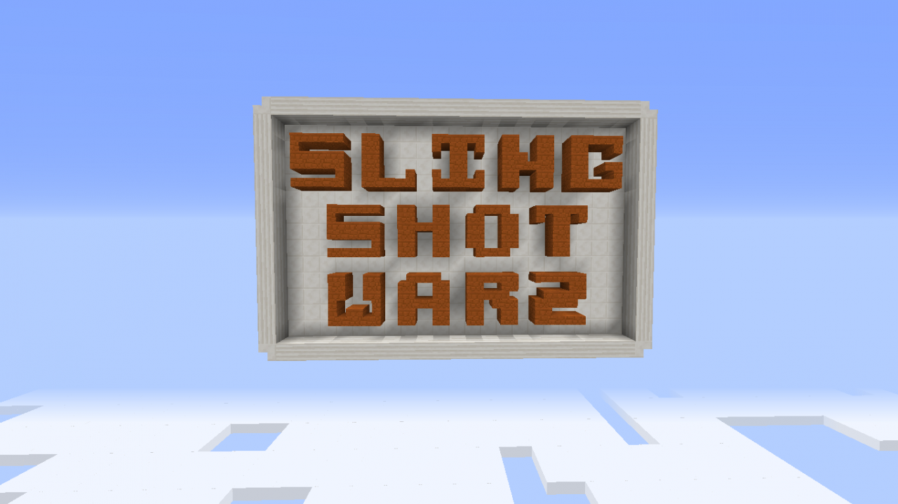 SlingShot Warz (Mini-Game) Minecraft Map